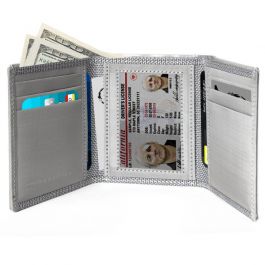 Stewart Stand Stainless Steel Trifold Technical Wallet TF1001 Silver ...